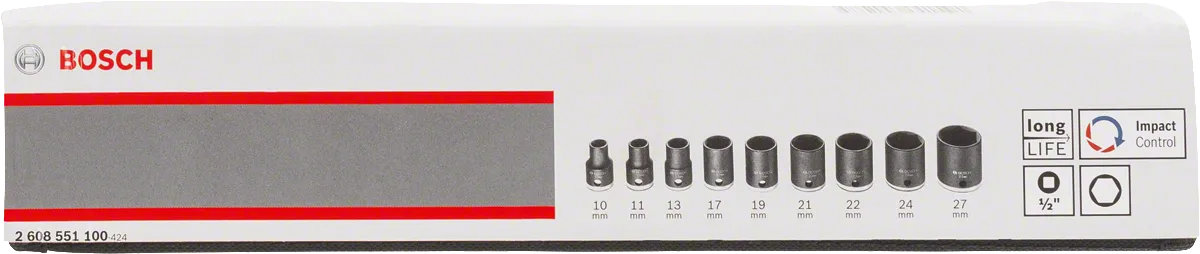 Impact Control Socket Set - Bosch Professional