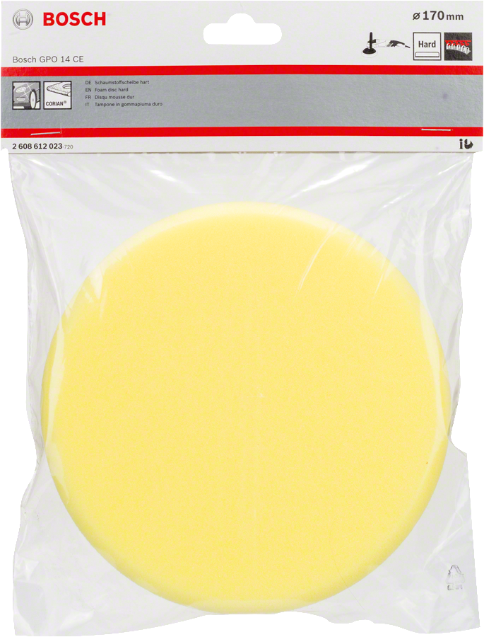 Foam Disc Hard - Bosch Professional