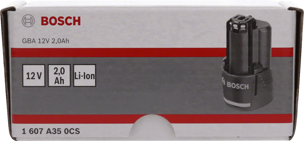 12 V Straight-Shape Li-Ion Battery Packs - Bosch Professional