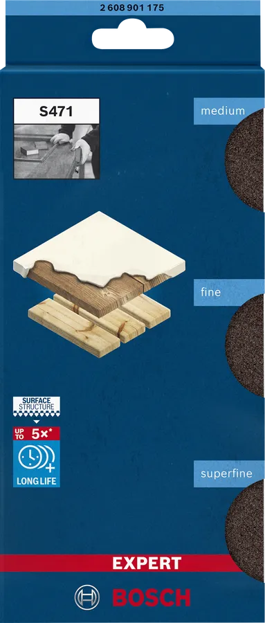 EXPERT S471 Standard Sanding Block - Bosch Professional