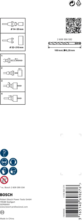 Adaptateur Quick Change PRO Q-Lock - Bosch Professional