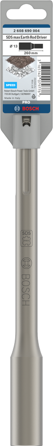 PRO SDS max Earth Rod Driver Aardelektrodenhouder - Bosch Professional
