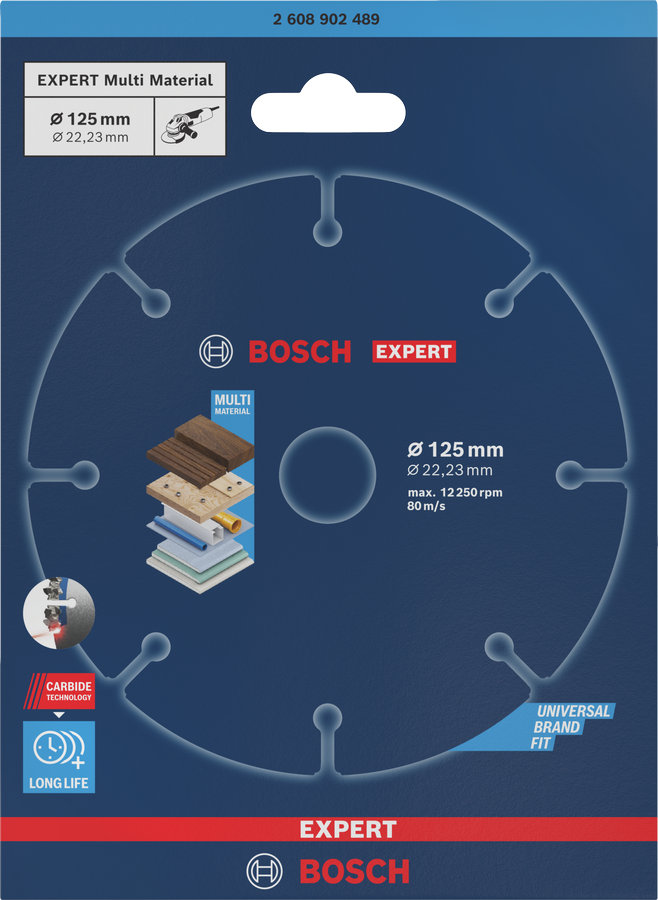 Диск за рязане EXPERT Carbide Multi Wheel - Bosch Professional