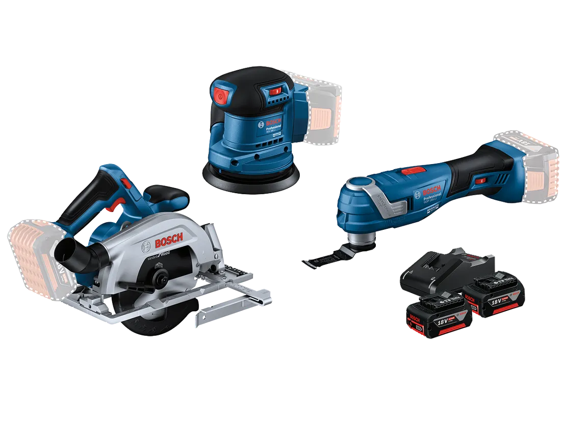 GKS 185-LI +GOP 185-LI +GEX 185-LI + GBA 18V 5.0Ah Seti | Bosch ...