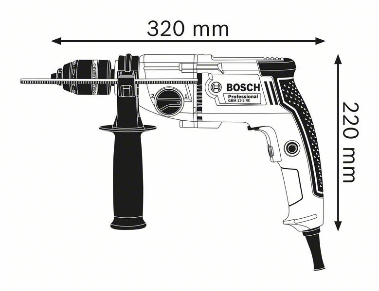 GBM 13-2 RE Drill | Bosch Professional