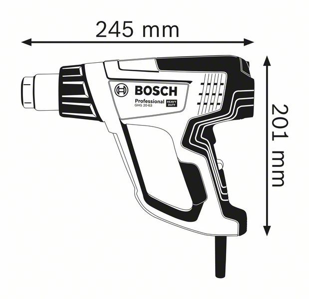 GHG 20-63 Decapador por aire caliente | Bosch Professional