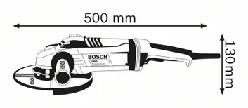 GWS 22-230 LVI Angle Grinder | Bosch Professional