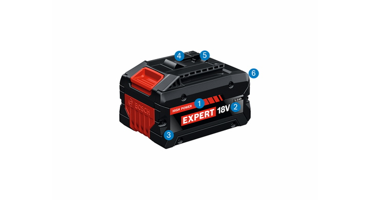 2x EXBA 18V-55 + GAL 12V/18V-80 Set batterie/chargeur | Bosch Professional