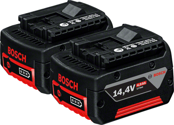 2 x GBA 14.4V 4.0Ah Aкумулаторна батерия | Bosch Professional