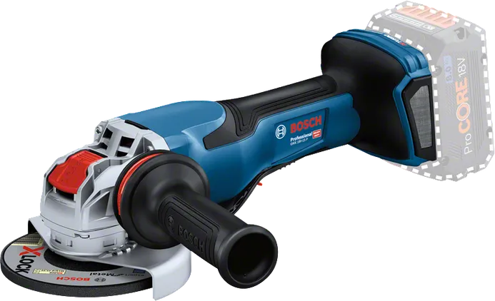 PRO HEAVY DUTY GWX 18V-15 P Smerigliatrice angolare a batteria BITURBO ...