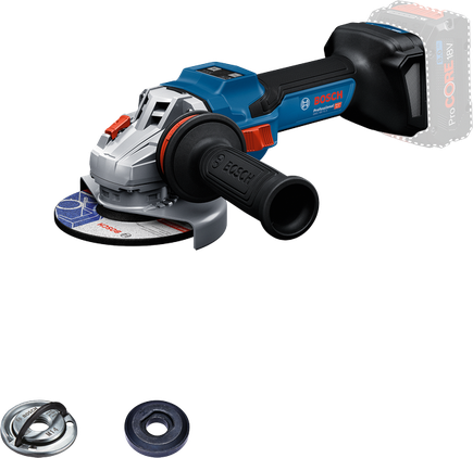 PRO GWS 18V-15 S Cordless Angle Grinder | Bosch Professional