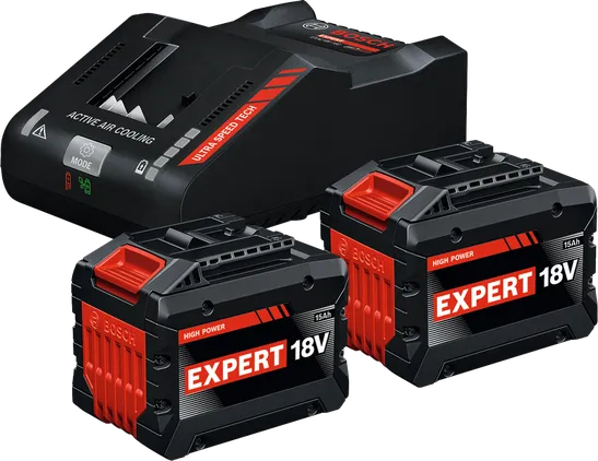 2x EXBA 18V-150 + EXAL 18V-160 Set de base | Bosch Professional
