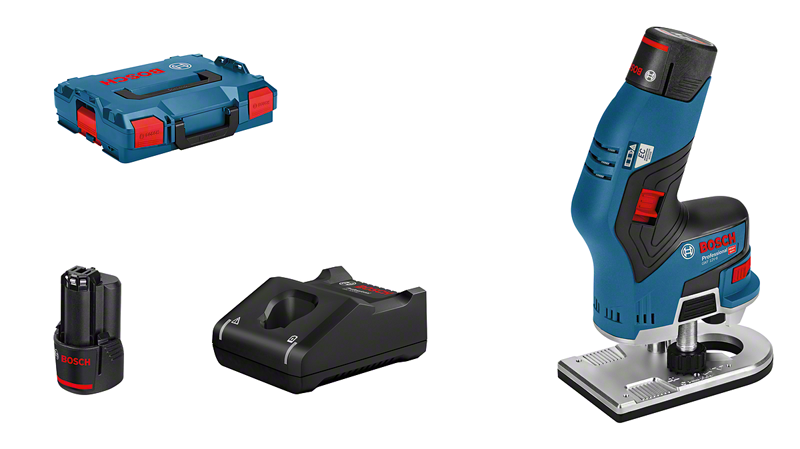 GKF 12V-8 Cordless Palm Router | Bosch Professional