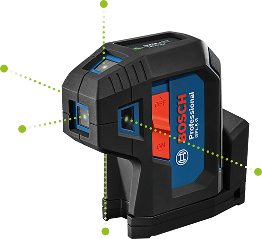 Point lasers Measuring technology