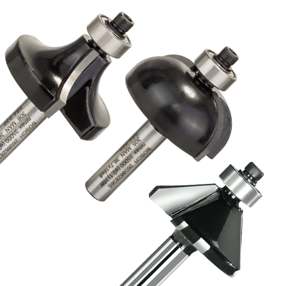 Fresas para router para perfilar Fresas para router y cuchillos de cepillo