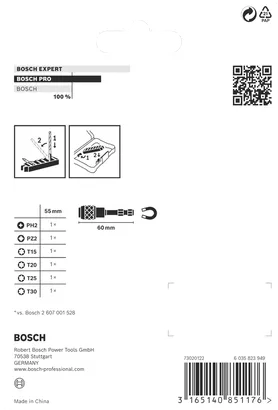 Jogo de bits PRO Impact - Bosch Professional