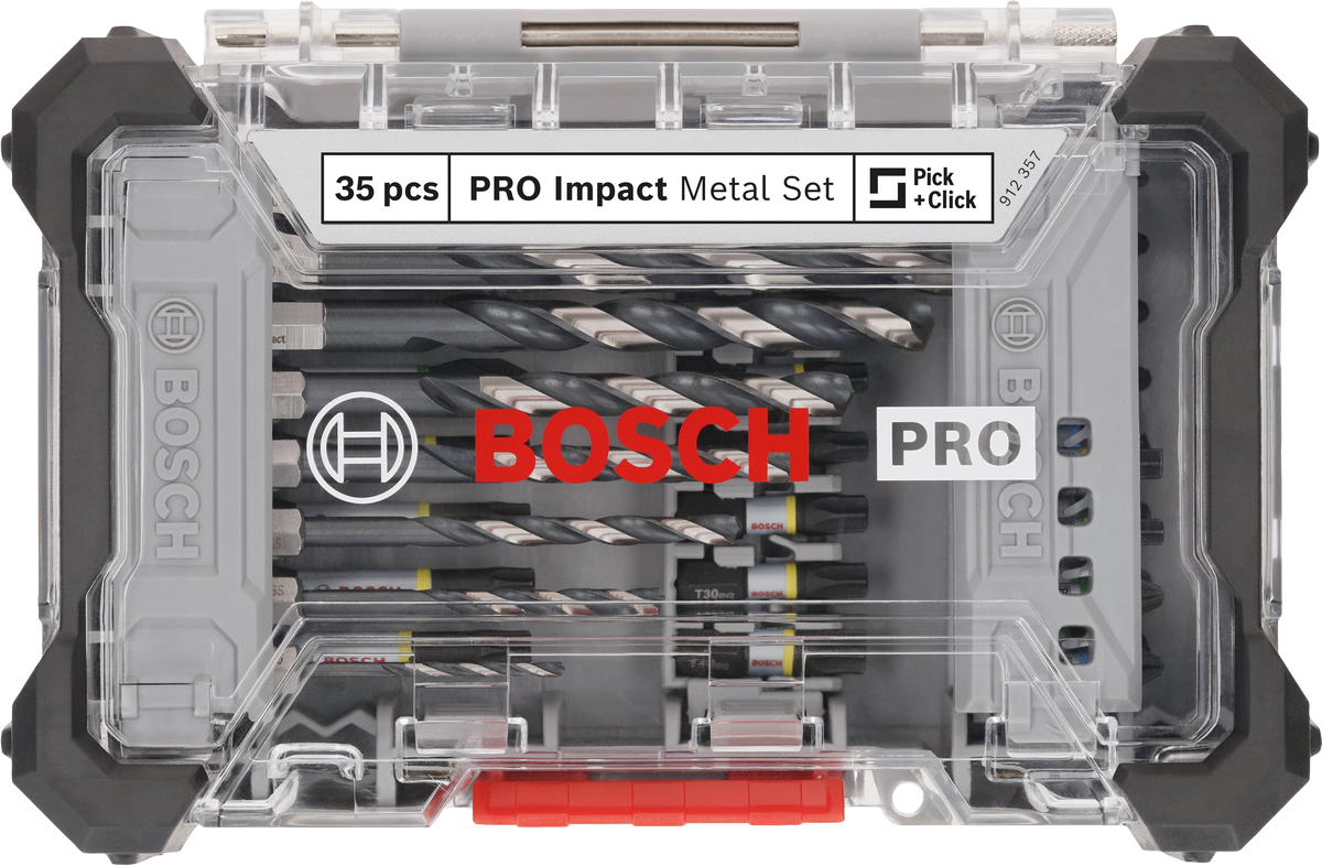 Sada vrtáků do kovu a bitů PRO Impact Metal Set - Bosch Professional