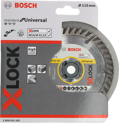 X-LOCK Diamanttrennscheibe Standard for Universal - Bosch Professional