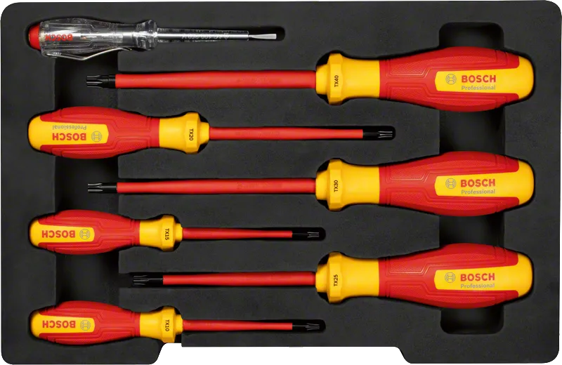 VDE-Schraubendreher-Set TX, 7-tlg. Combo Kit | Bosch Professional
