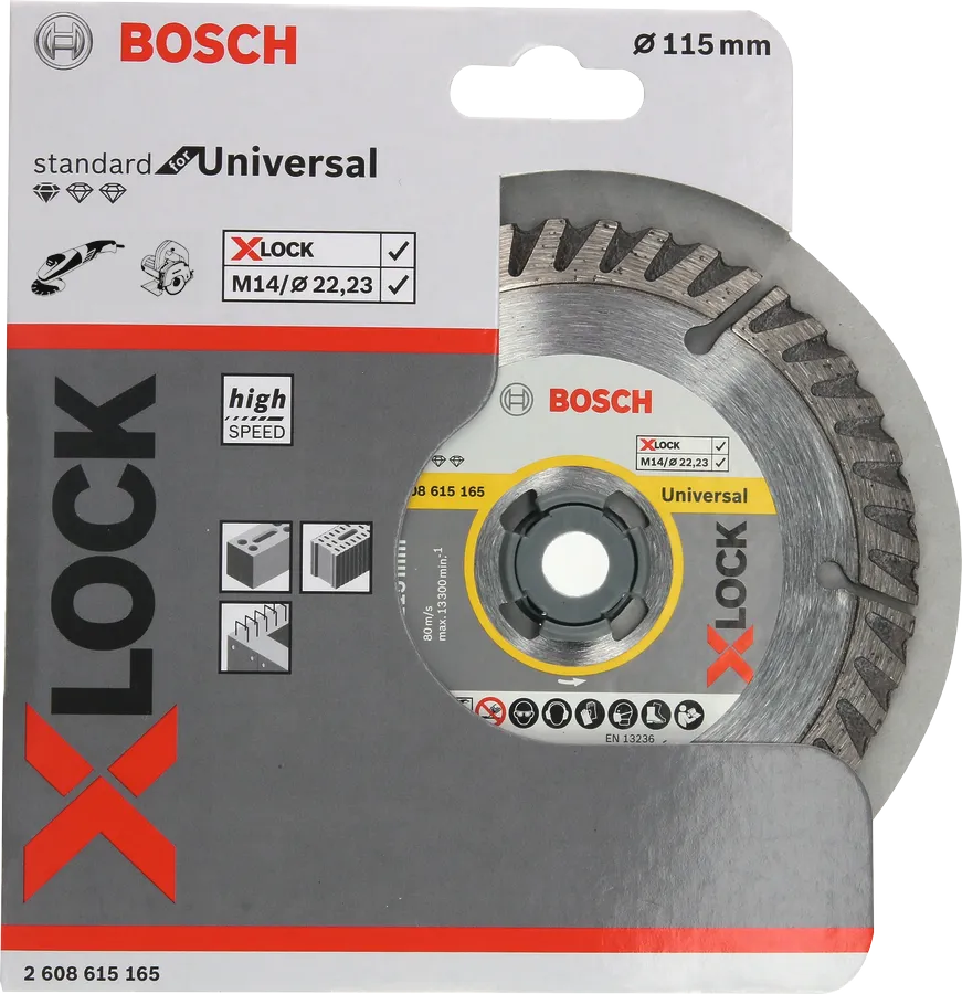 Disco de corte de diamante Standard for Universal con X-LOCK - Bosch Professional