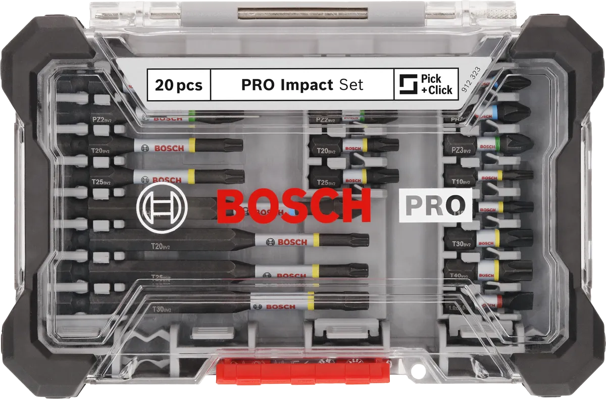 Set de puntas de atornillar PRO Impact - Bosch Professional