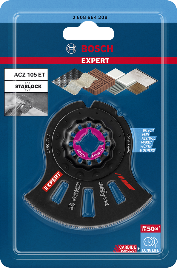 EXPERT ACZ 105 ET Multi Material Segment Saw Blade - Bosch Professional