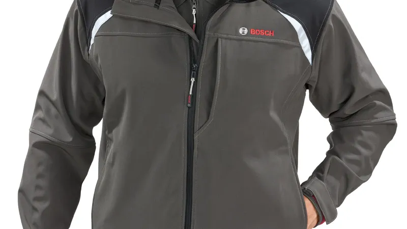 WSJ 18 Professional Softshell Jacket - Grey | Bosch Professional