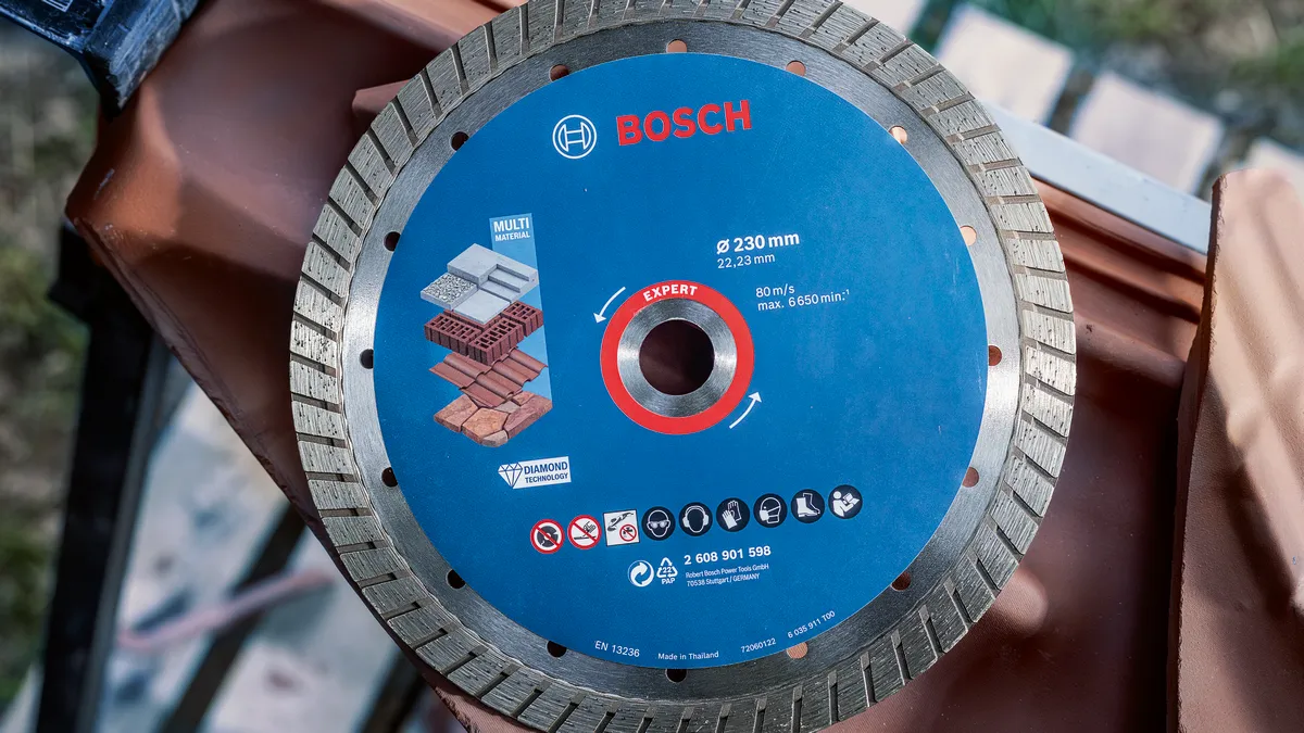 EXPERT Multi Material turbo Diamond Cutting Disc - Bosch Professional