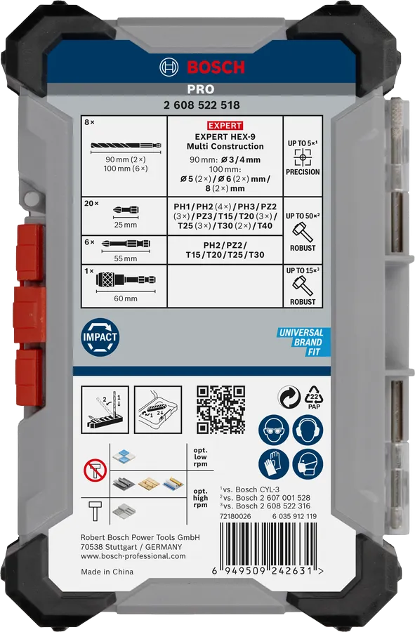 PRO Impact Mixed Set - Bosch Professional