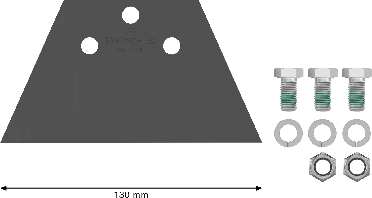 PRO SDS plus Floor Scraper Replacement Set - Bosch Professional