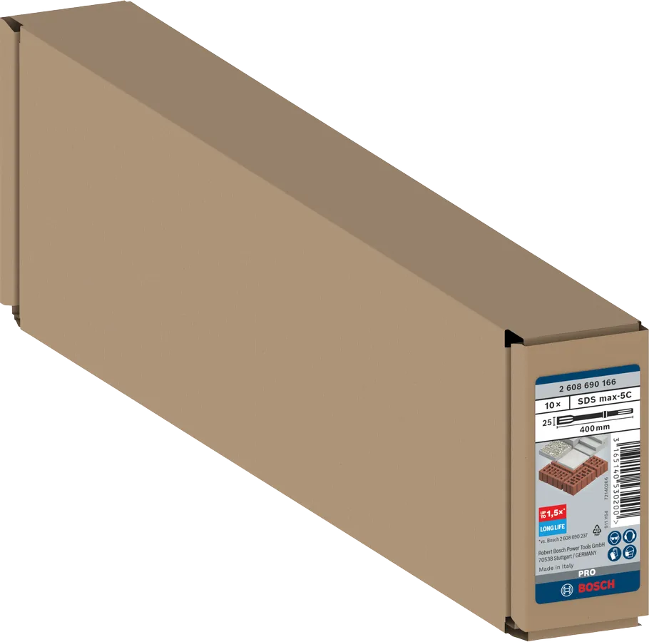PRO SDS max-5C plakano kaltu komplekts - Bosch Professional