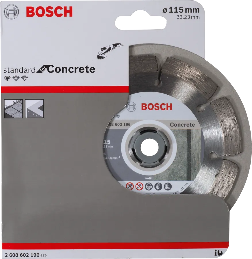 Disco de corte de diamante Standard for Concrete - Bosch Professional