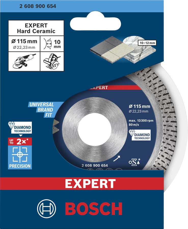 Discos EXPERT HardCeramic - Bosch Professional