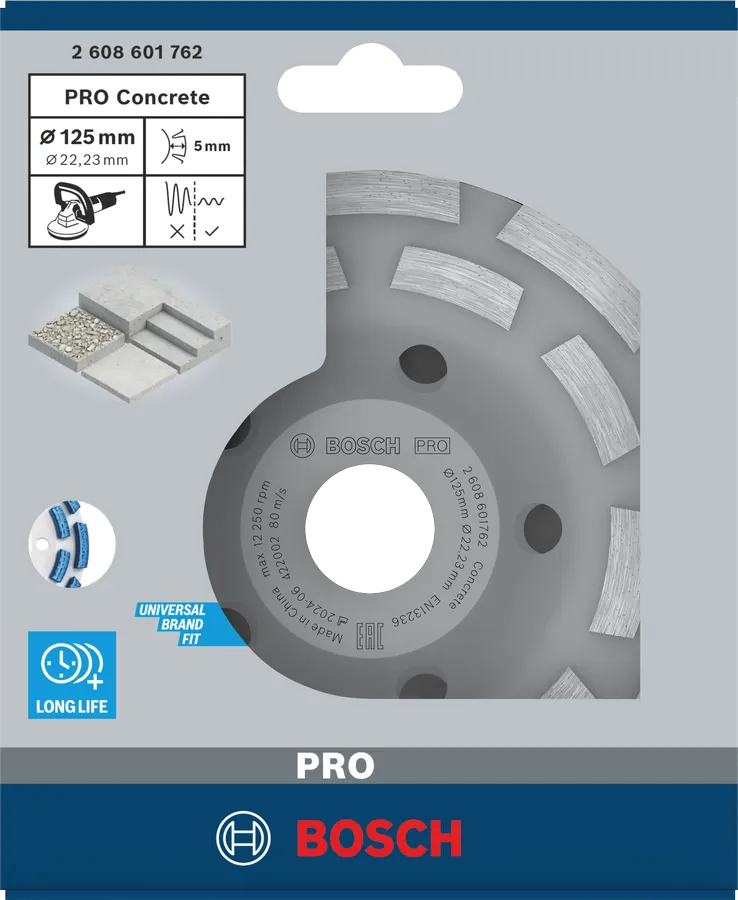 Copa diamantada PRO Concrete - Bosch Professional