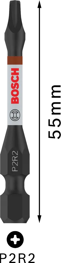 PRO Impact P2R2 Screwdriver Bit - Bosch Professional