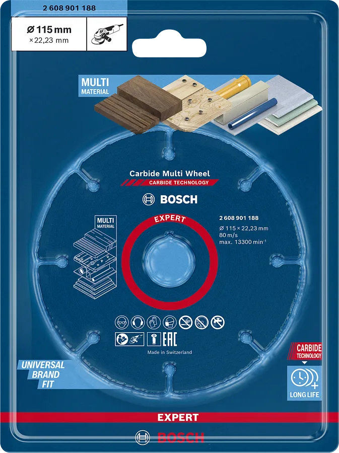 Discos de corte EXPERT Carbide Multi Wheel - Bosch Professional