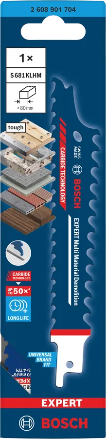 Pânză EXPERT Multi Material Demolition S681KLHM - Bosch Professional