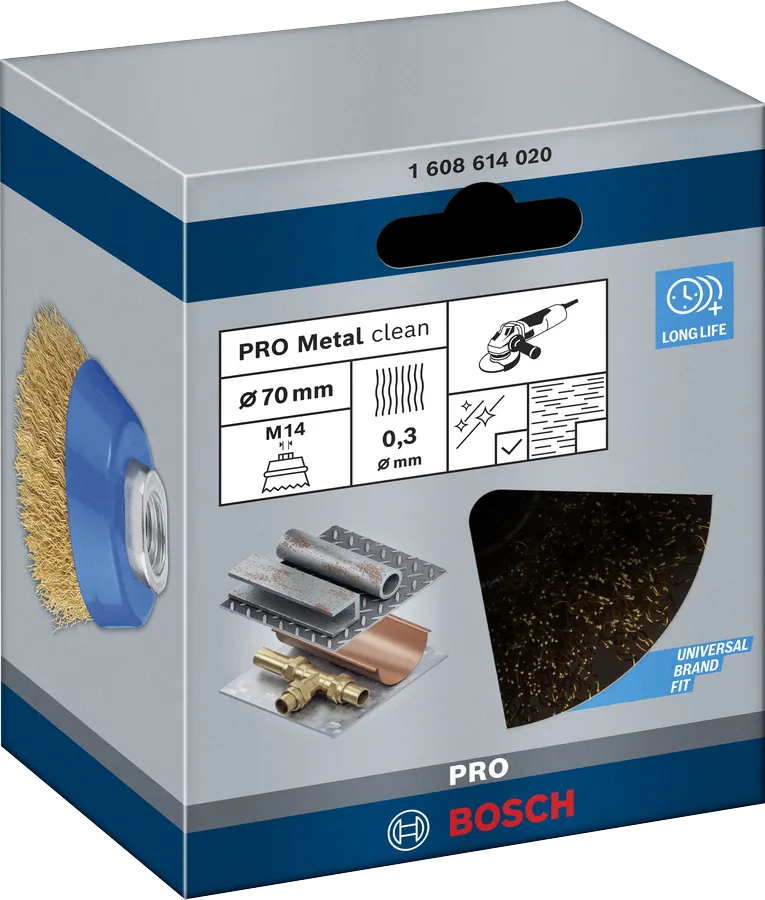 Lončasta ščetka za čiščenje PRO Metal clean - Bosch Professional
