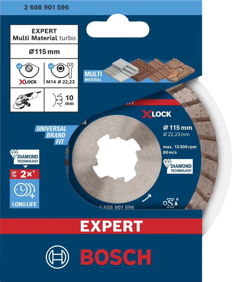 Diamantový rezací kotúč EXPERT Multi Material turbo - Bosch Professional