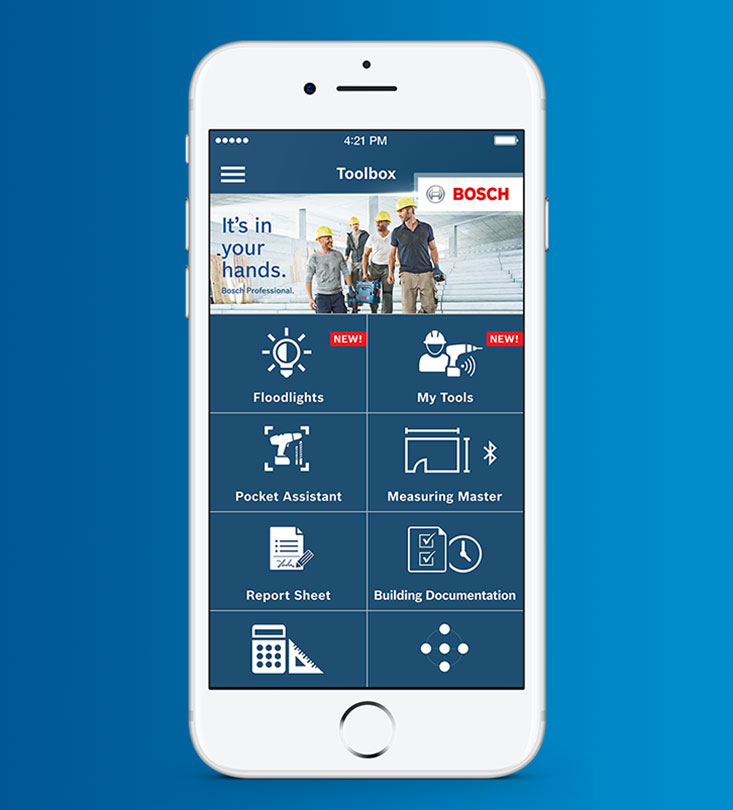 Bosch Bağlantı Platformu: Bosch elektrikli el aletlerinizi kolayca bağlayın